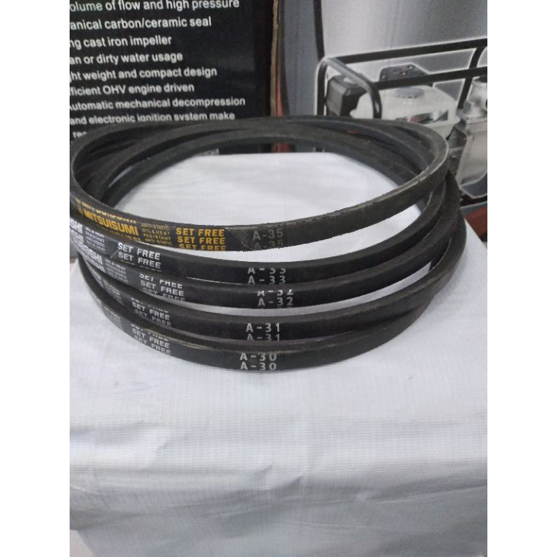 Jual V-Belt Fanbelt Panbelt Ukuran A30 A31 A32 A33 A35 Harga Ecer Satuan | Shopee Indonesia