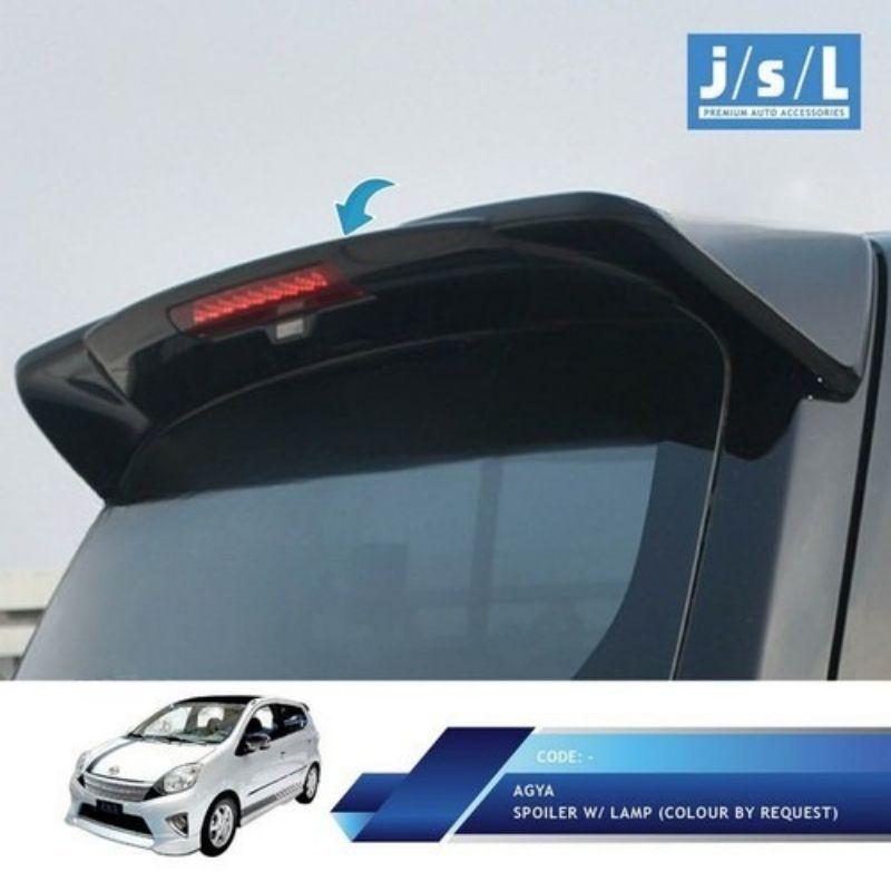 Jual AGYA SPOILER WITH LAMP | Shopee Indonesia