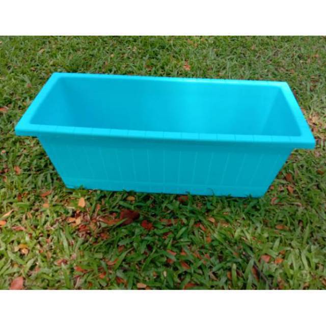 Jual Pot Bunga segi panjang motif kayu 60cm | Shopee Indonesia