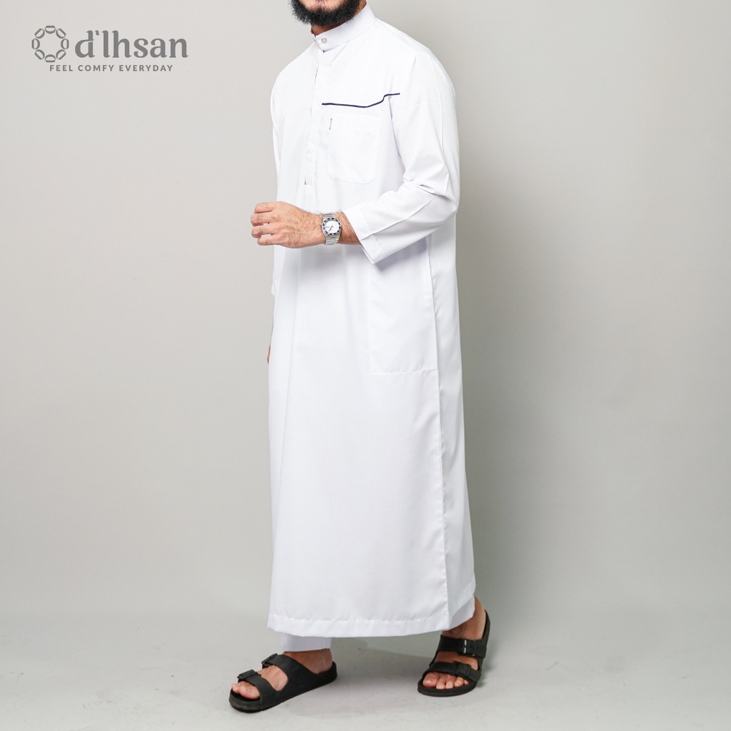 Jual d'Ihsan | Gamis Arab Modif Series Stand Collar L/S | Gamis Ikhwan ...