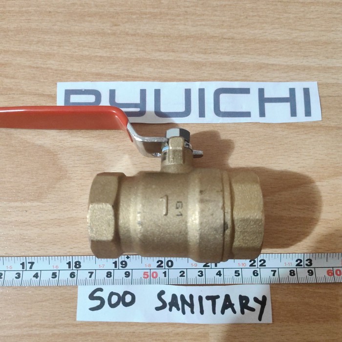 Jual Ball Valve 1" Ryuichi Kuningan - Stop Kran 1 Inch Handel | Shopee Indonesia