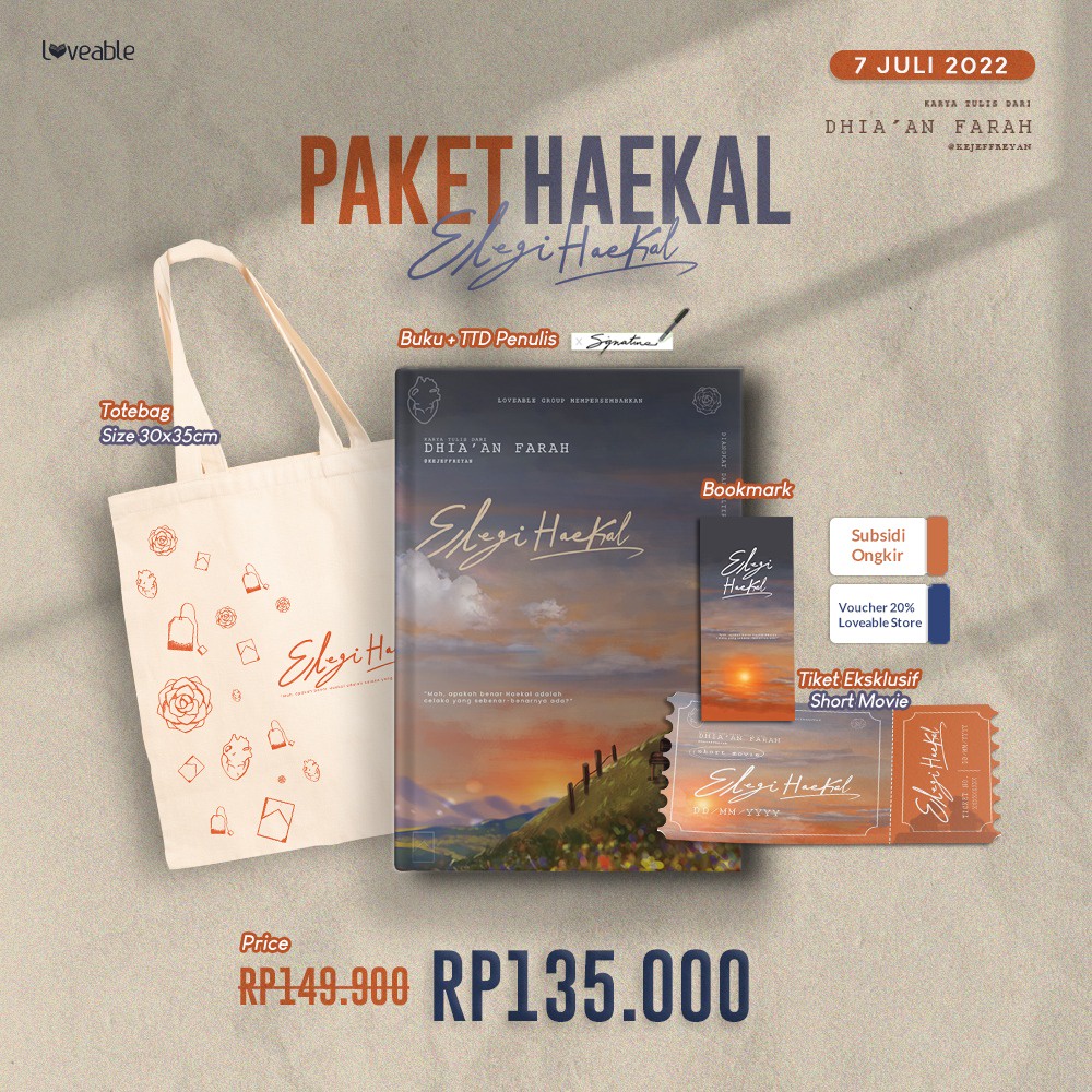 Jual Elegi Haekal (Paket Jovan - Paket Haekal - Paket Hanna) | Shopee ...