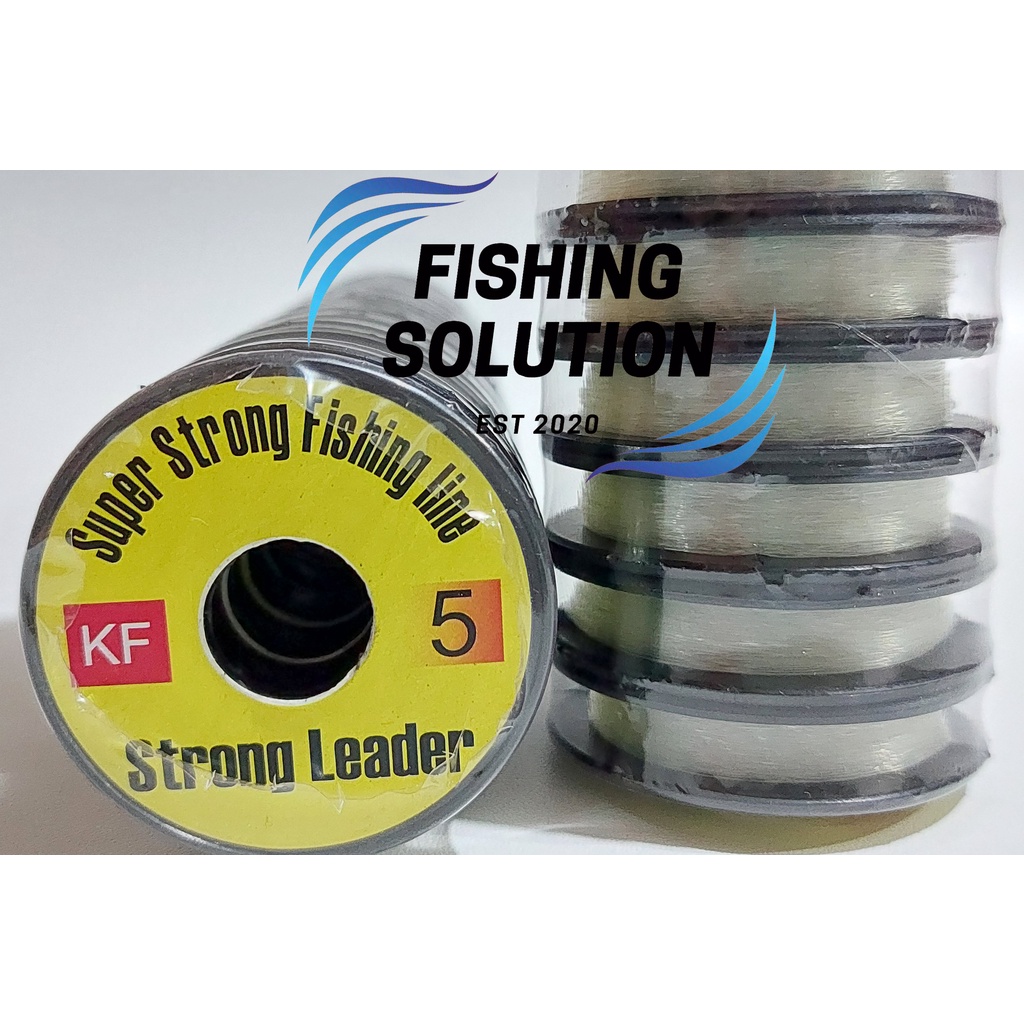 Jual Senar Pancing Kenceh Kenur KF Strong Leader Super Strong Fishing ...