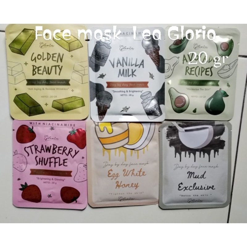 Jual MASKER WAJAH LEA /masker wajah lea gloria | Shopee Indonesia