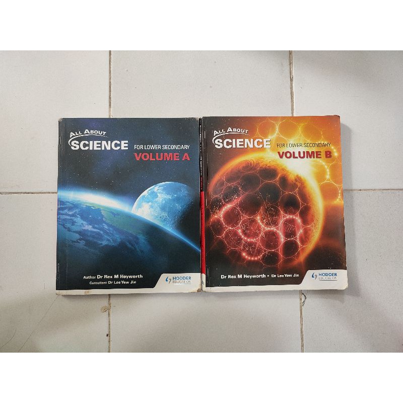 Jual Buku all about science for lowers secondary volume A and B ...