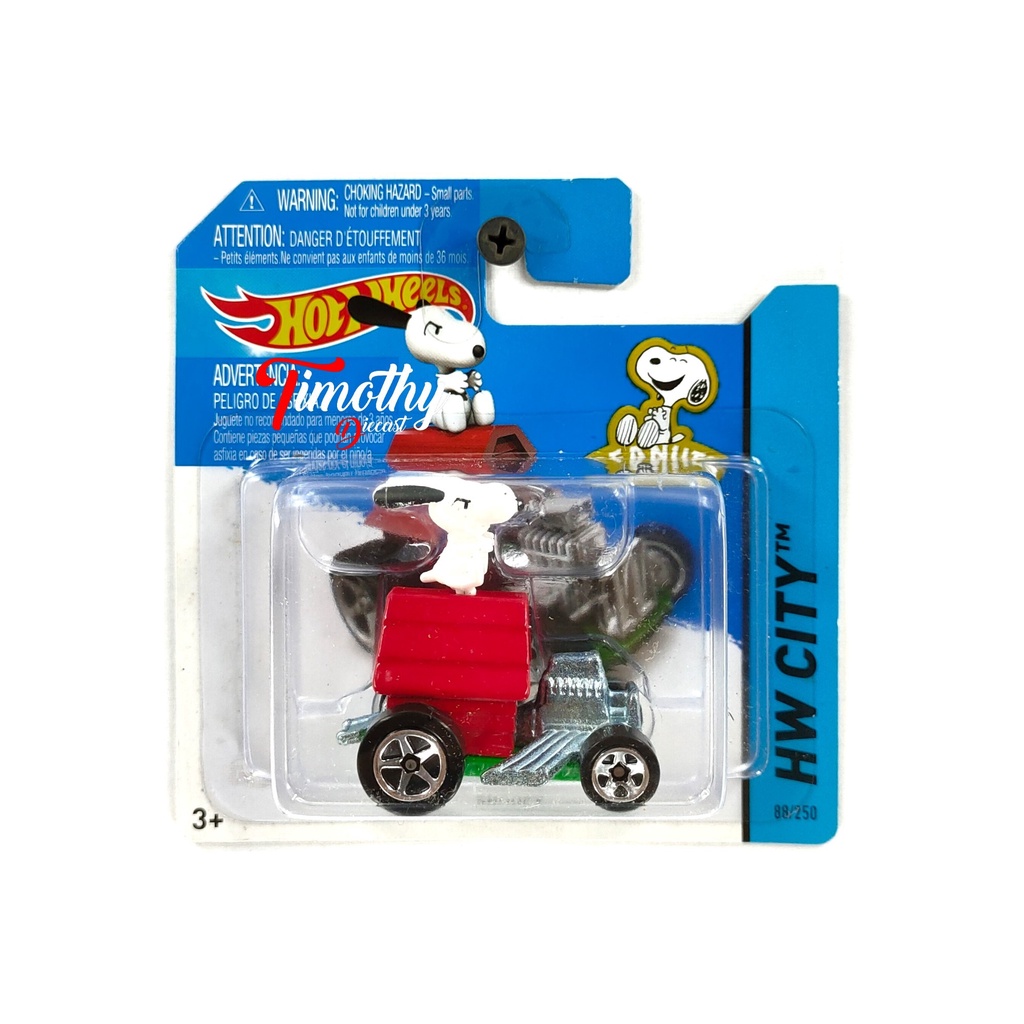 Jual Hot Wheels Snoopy Shot Card Mainan Anak Diecast Hobi HWRF122 ...