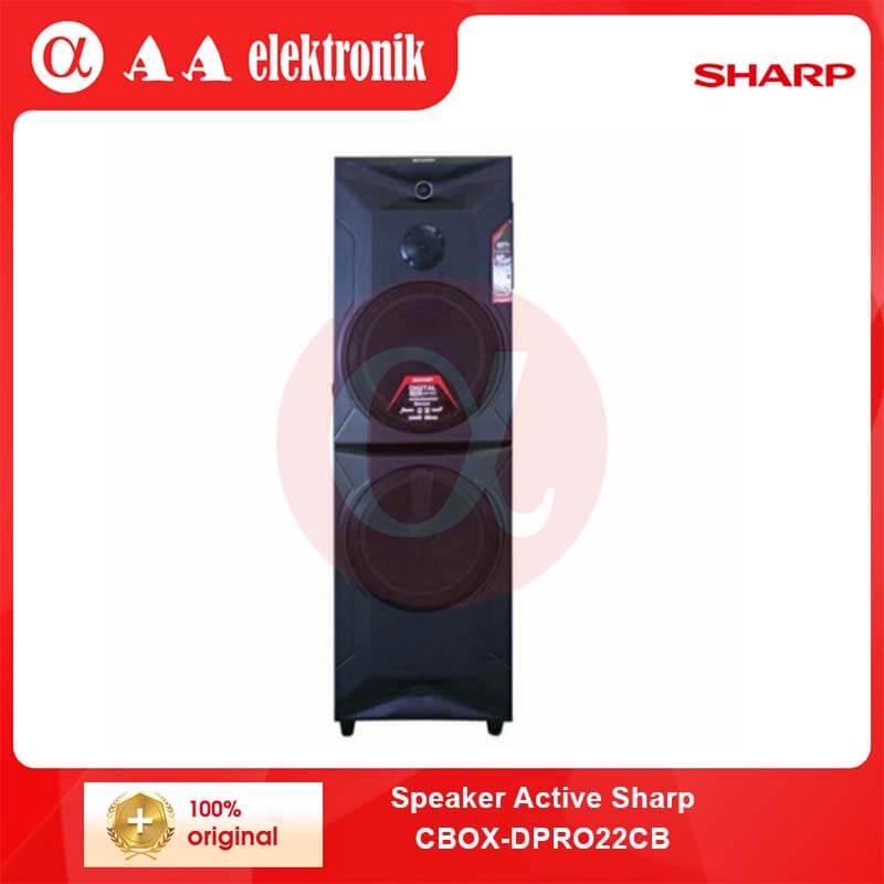 Jual Speaker Active Sharp CBOX-DPRO22CB | Shopee Indonesia