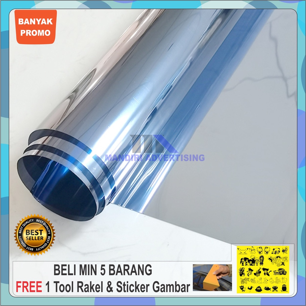 Jual Kaca film oneway/kaca film mirror/kaca film sparta/kaca film cermin/kaca film silver/kaca ...