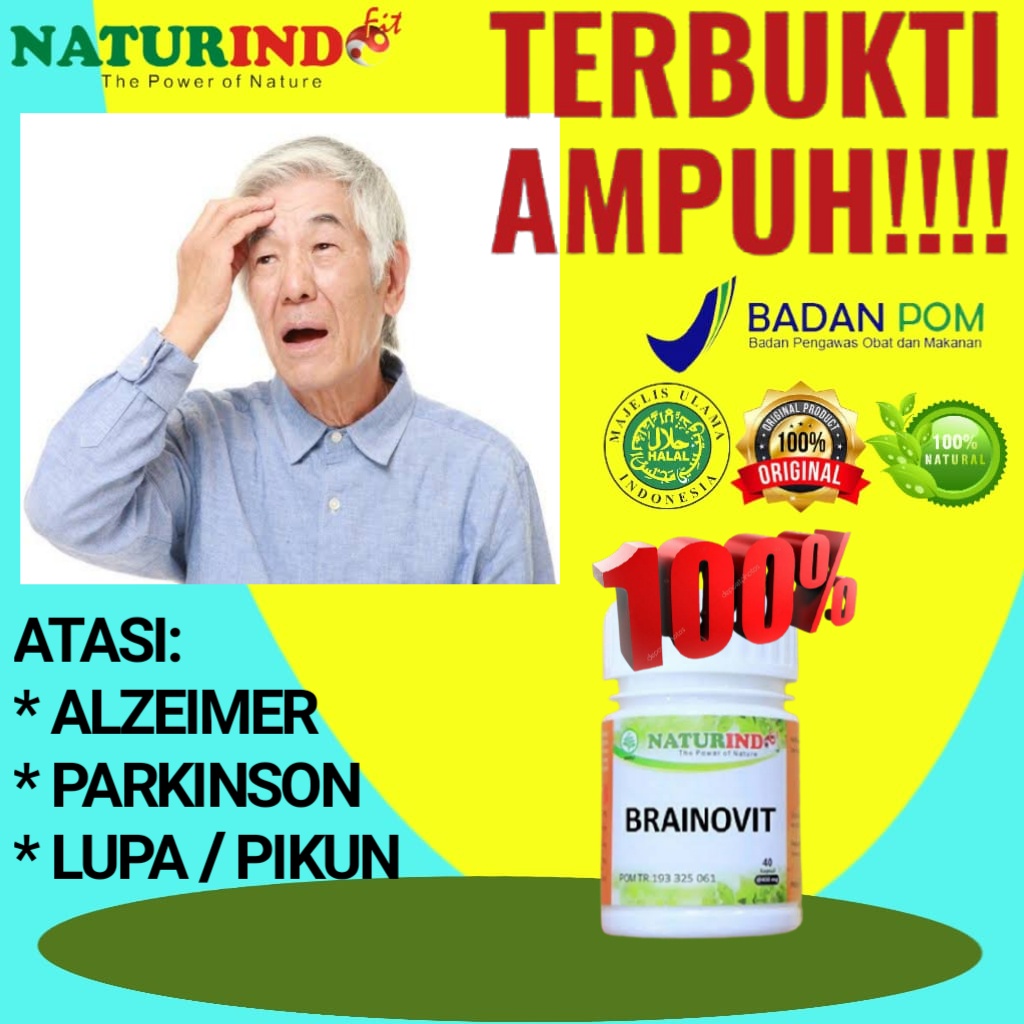 Jual NI OBAT PIKUN OBAT ALZHEIMER PARKINSON DIMENSIA LUPA NUTRISI OTAK ...