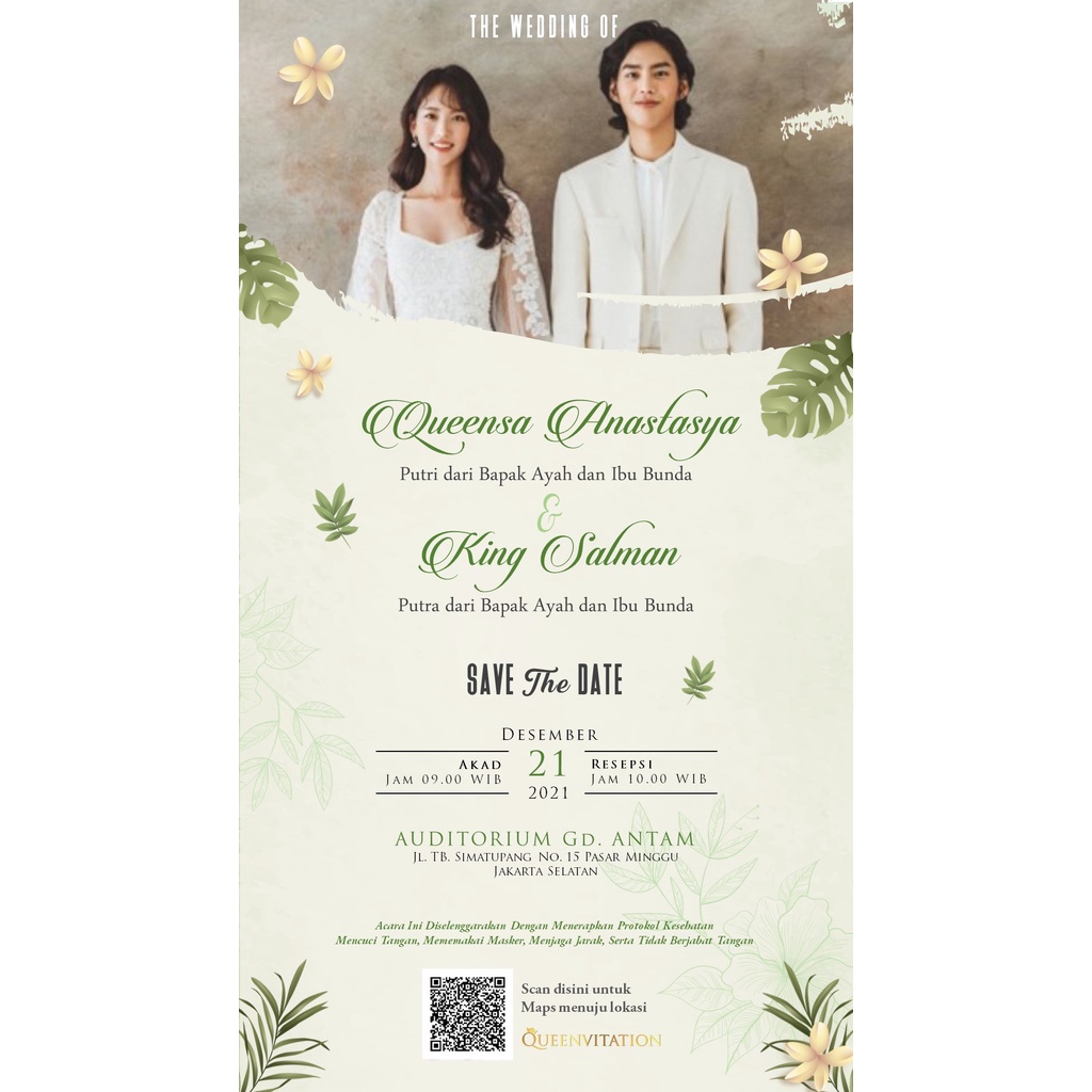 Jual PROMO 50% Video Undangan Digital Pernikahan Kualitas Undangan ...