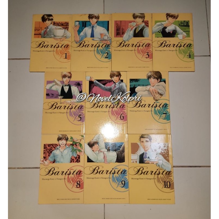 Jual Komik Barista 1-10 - Muronaga Kumi & Hanagata Rei | Shopee Indonesia