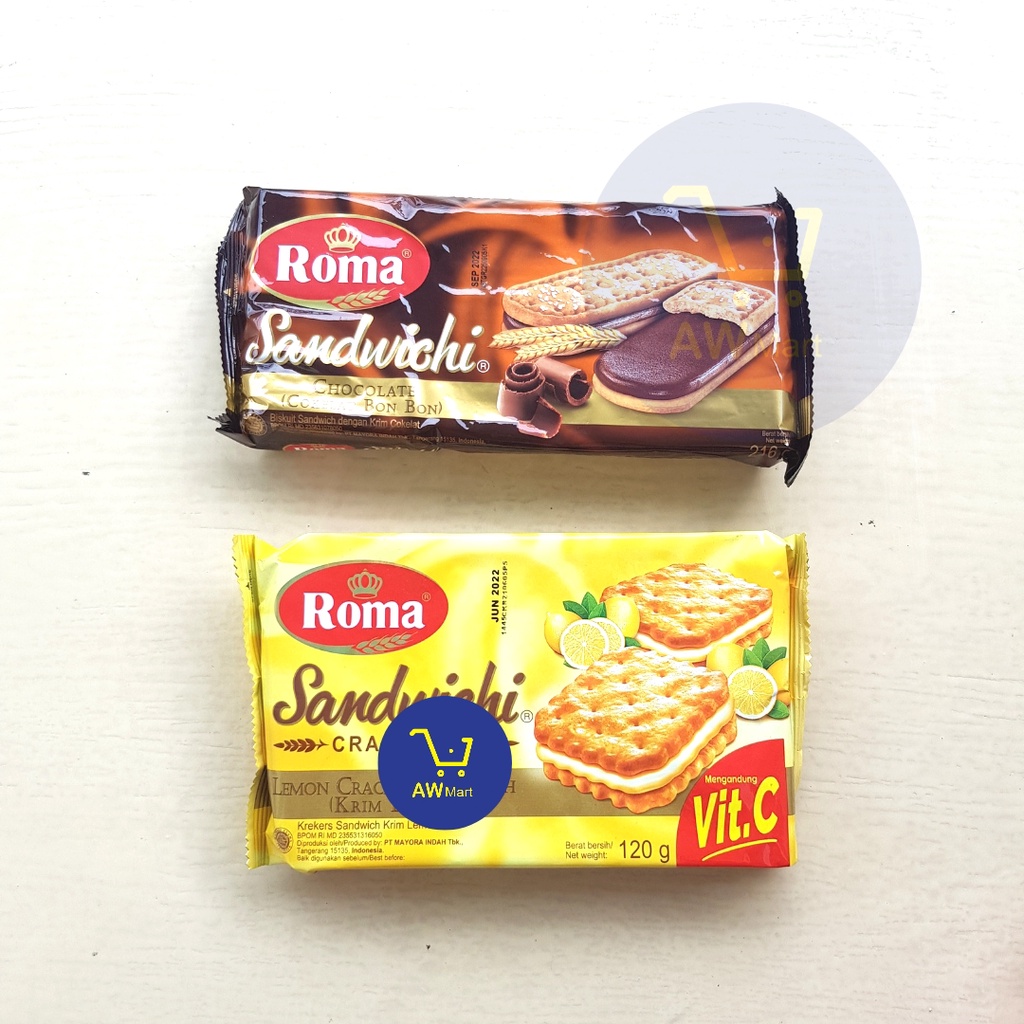 Jual BISKUIT ROMA SANDWICHI - ALL VARIAN - PEANUT BUTTER & SANDWICHI ...