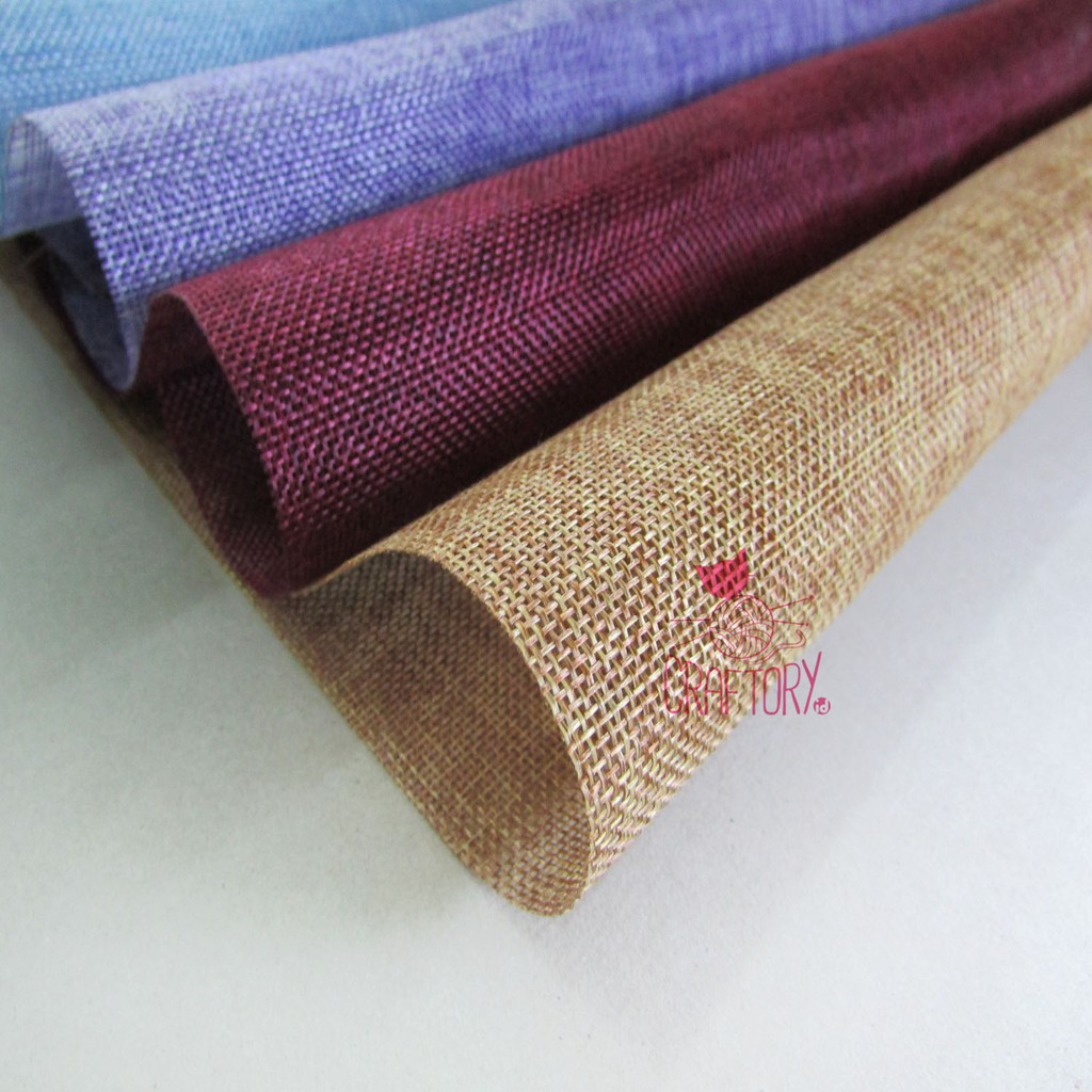 Jual Kain Burlap Warna / Kain Jute / Kain Goni - 70 x 48 cm | Shopee Indonesia