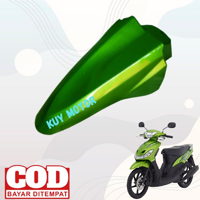 Jual Spakbor Slebor Depan Motor Yamaha Mio Sporty Smile Warna Hijau ...