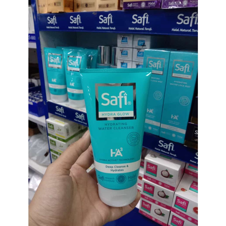 Jual SAFI HYDRA GLOW HYDRATING WATER CLEANSER 125g | Shopee Indonesia