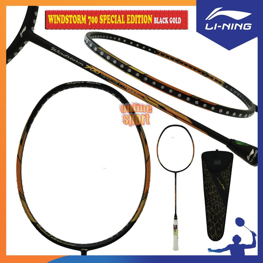 Jual LINING Windstorm 700 SE Special Edition Raket Badminton Li Ning WS ...