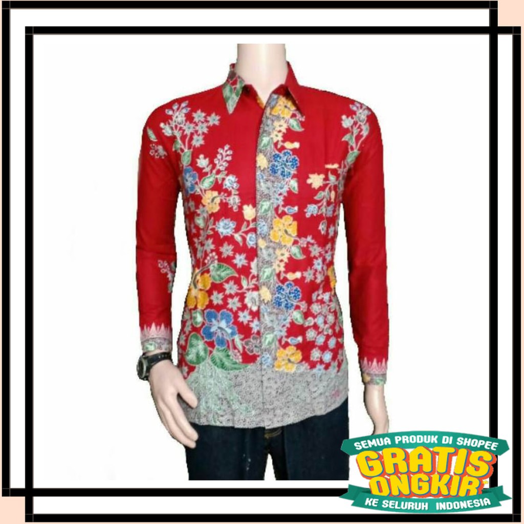 Jual MOTIF TERBARU MODEL KOREA BATIK KEKINIAN SEMARANG / kemeja batik ...