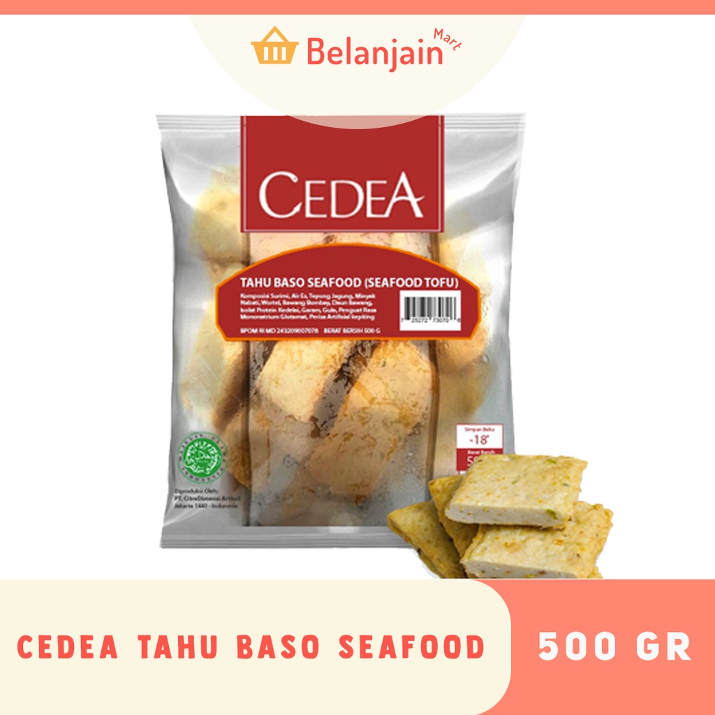 Jual CEDEA TAHU BASO SEAFOOD 500GR SUKI SEAFOOD | Shopee Indonesia