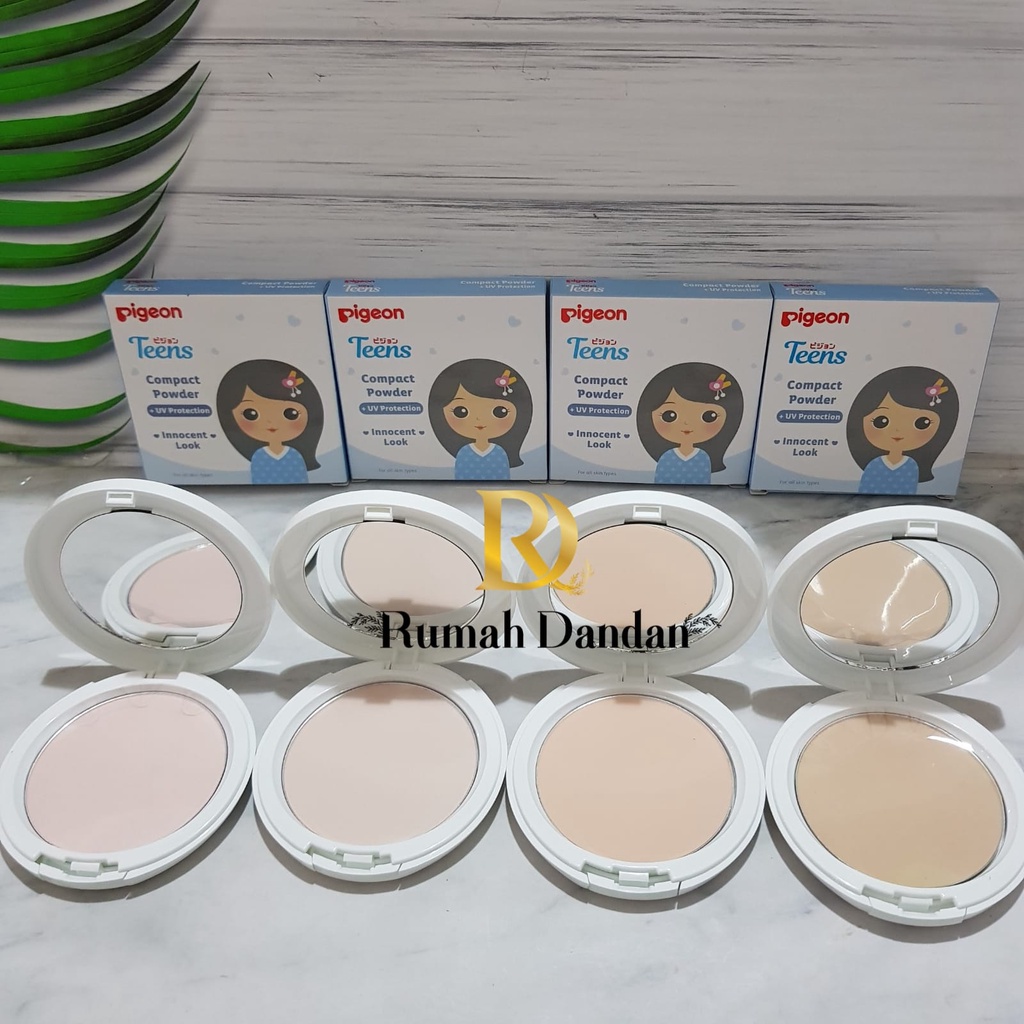 Jual Pigeon Teens Compact Powder + Uv Protection | Shopee Indonesia