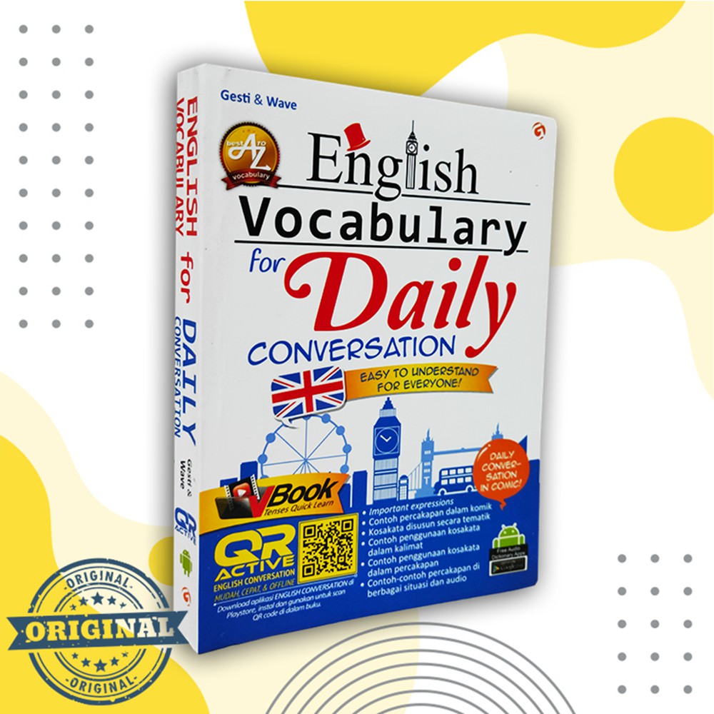 Jual English Vocabulary For Daily Conversation | Shopee Indonesia