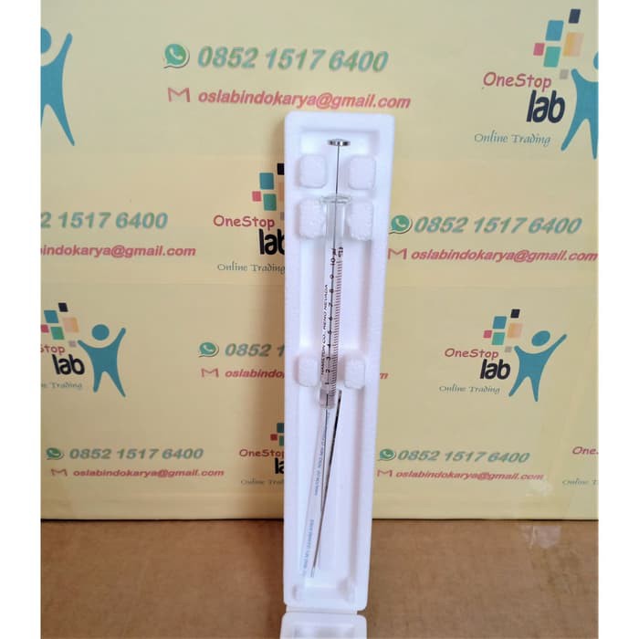 Jual HAMILTON 80383 Syringe Microliter Cap. 10 uL, Needle Point Style 3 ...