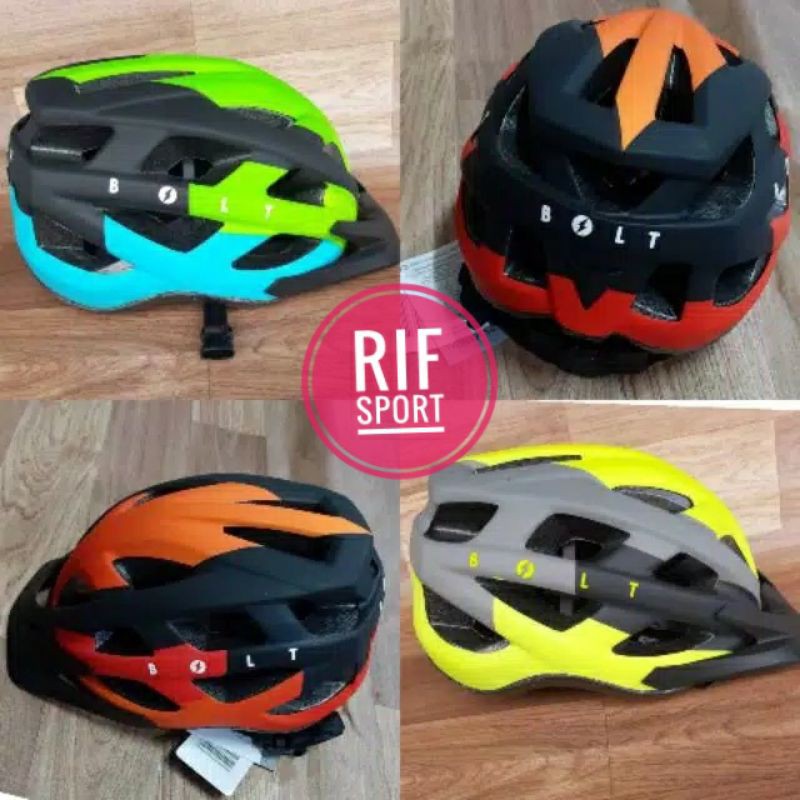 Jual Helm Sepeda Gunung Bolt MTB Roadbike Seli Aksesoris Gowes | Shopee ...