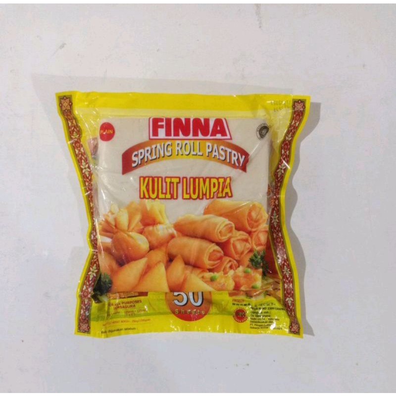 Jual Finna Spring Roll Pastry Kulit Lumpia 50S 250gr | Shopee Indonesia