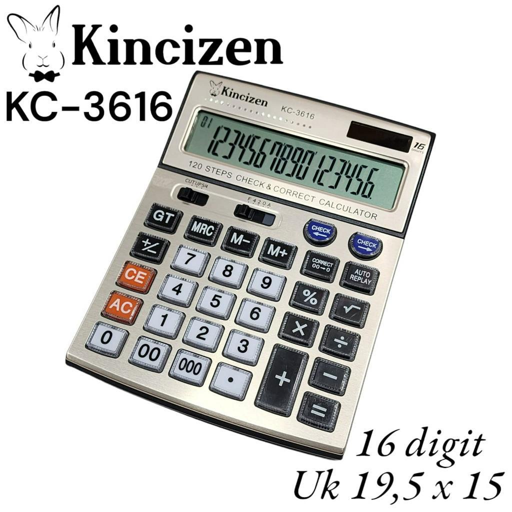 Jual kalkulator - calculator tombol mika - 16 digit KC 3616 | Shopee ...