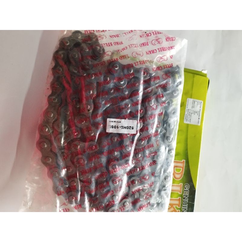 Jual Rantai rante roda 520 HG 108L cocok buat motor Mercy Tiger Riko ...