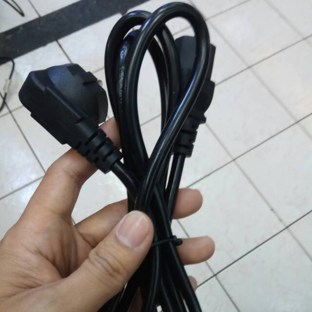 Jual KABEL POWER BUAT CPU COMPUTER LED MONITOR PROJECTOR KUALITAS BAGUS ...