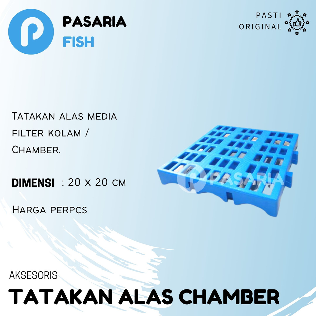 Jual ALAS CHAMBER/Tatakan Camber/Filter Aquarium/Kolam 20cm | Shopee Indonesia