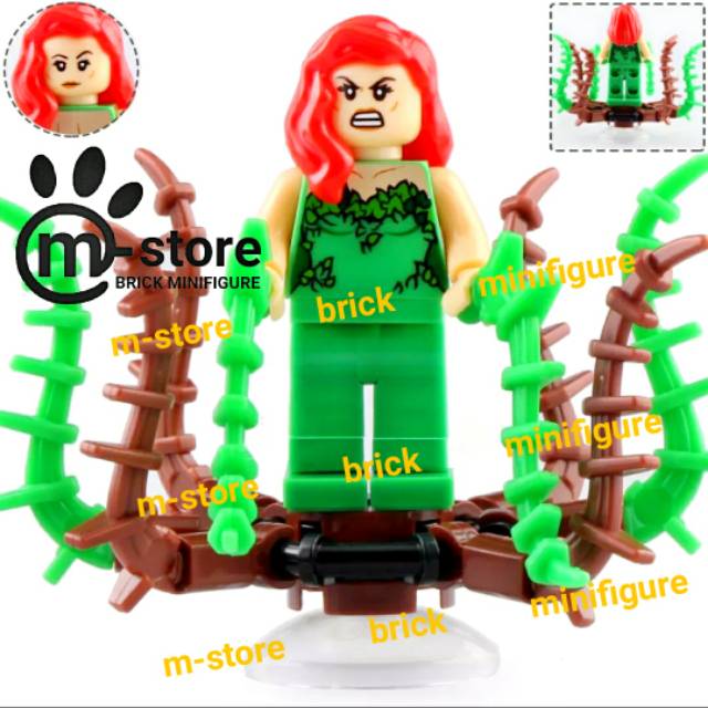 Jual brick poison ivy batman villain mini toy figure | Shopee Indonesia