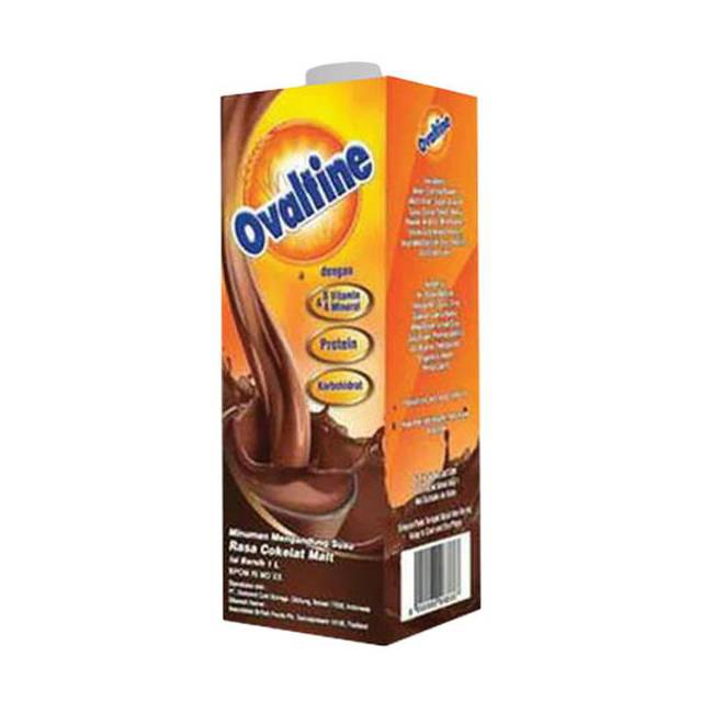 Jual OVALTINE CHOCO MALT UHT 1LITER (1000ML) | Shopee Indonesia
