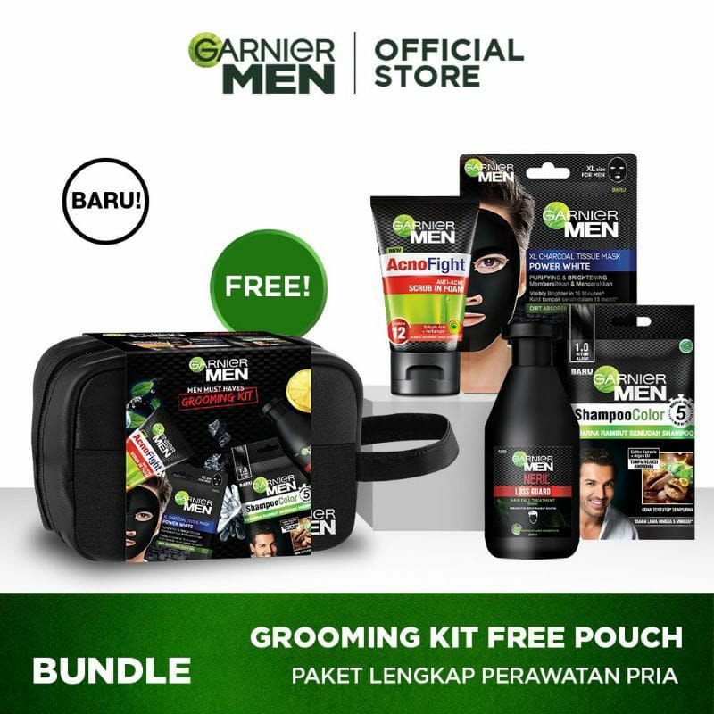 Jual Garnier Men MUST HAVE GROOMING Kit (Perawatan Lengkap Pria Untuk ...