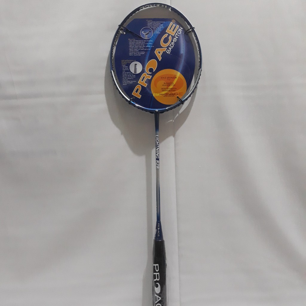 Jual Pro Ace Lightning 828 Proace Raket Badminton | Shopee Indonesia