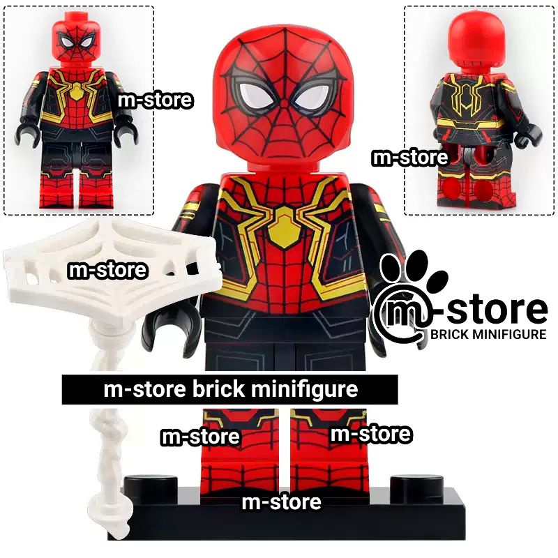 Jual brick spider-man no way home spiderman block mini toy figure ...