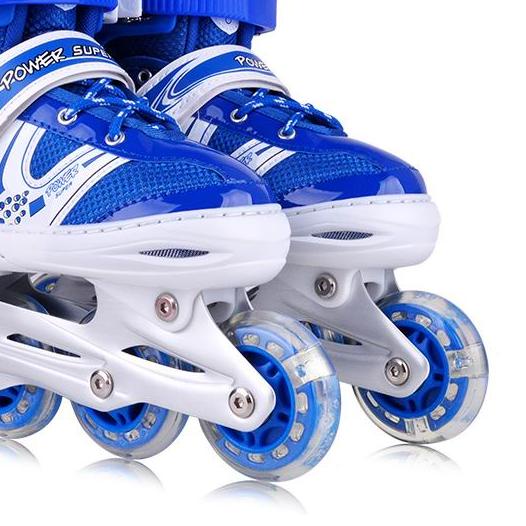 Jual Sepatu Roda Anak Power Inline Skate / Model Bajaj Roda Tiga Pemula ...