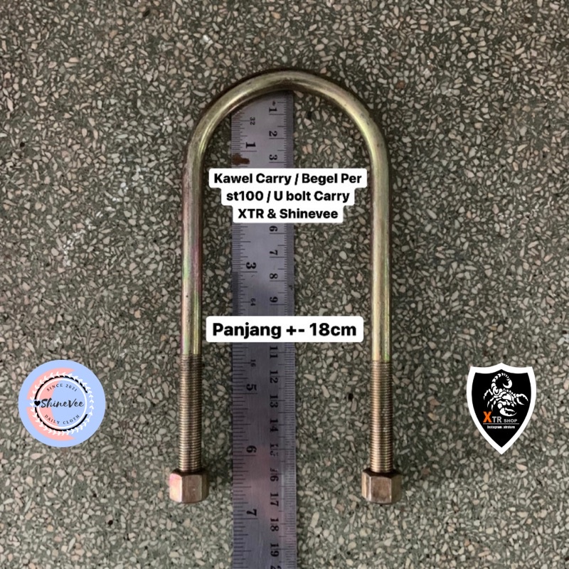 Jual Kawel Carry Begel Per st100 U bolt / Ubolt carry / Behel St100 ...