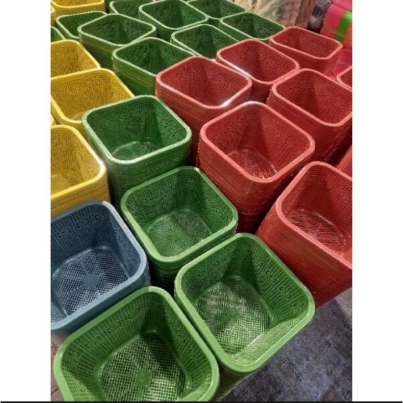 Jual GROSIR TERMURAH!!!BESEK PLASTIK MODERN SEGI 4 ,TEBAL BAHAN 60 PCS ...
