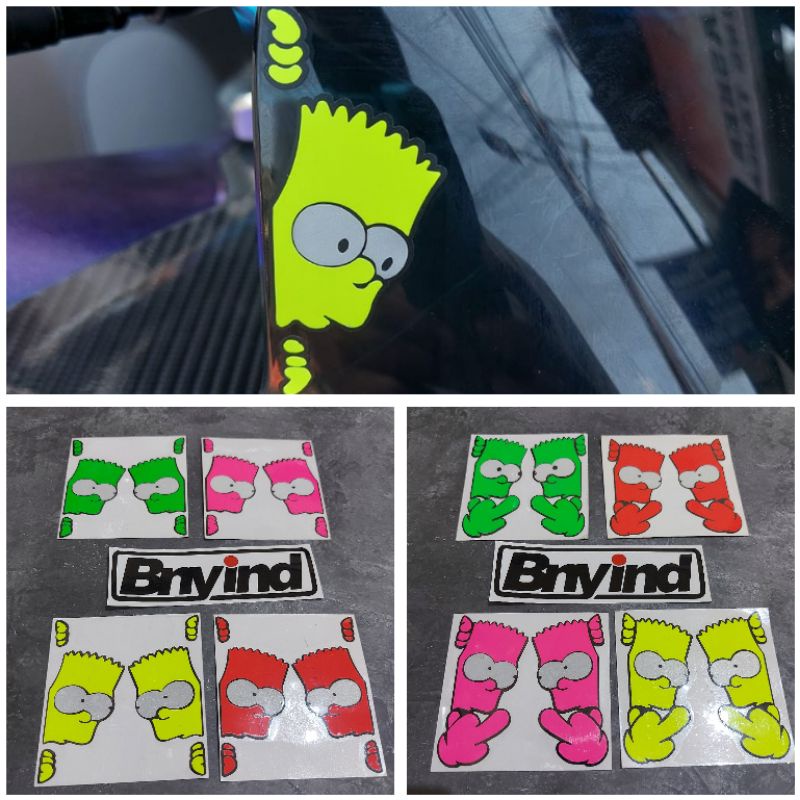 Jual STICKER SIMPSON STICKER SIMSON NGINTIP CUTTING | Shopee Indonesia
