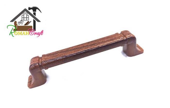 Jual Plus Baut Handle Motif Kayu 120x15x20cm A.E02 Tarikan Laci Gagang ...