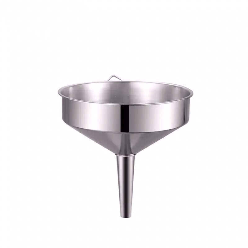 Jual Corong Stainless Steel 16cm Corong Dapur Minyak Sayur | Stainless Funnel 16 cm | Corong ...
