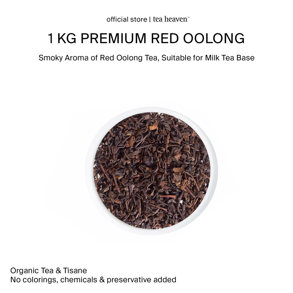 Jual Red Oolong Tea 1kg Taiwan Milk Tea Kiloan / Teh Bubble Tea 1 kilo ...