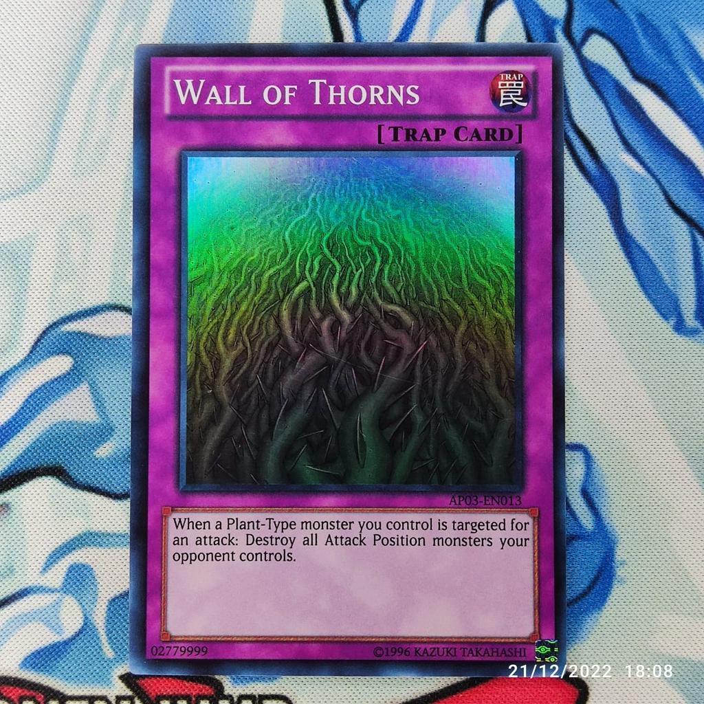 Jual yugioh wall of thorns AP03 super rare original | Shopee Indonesia