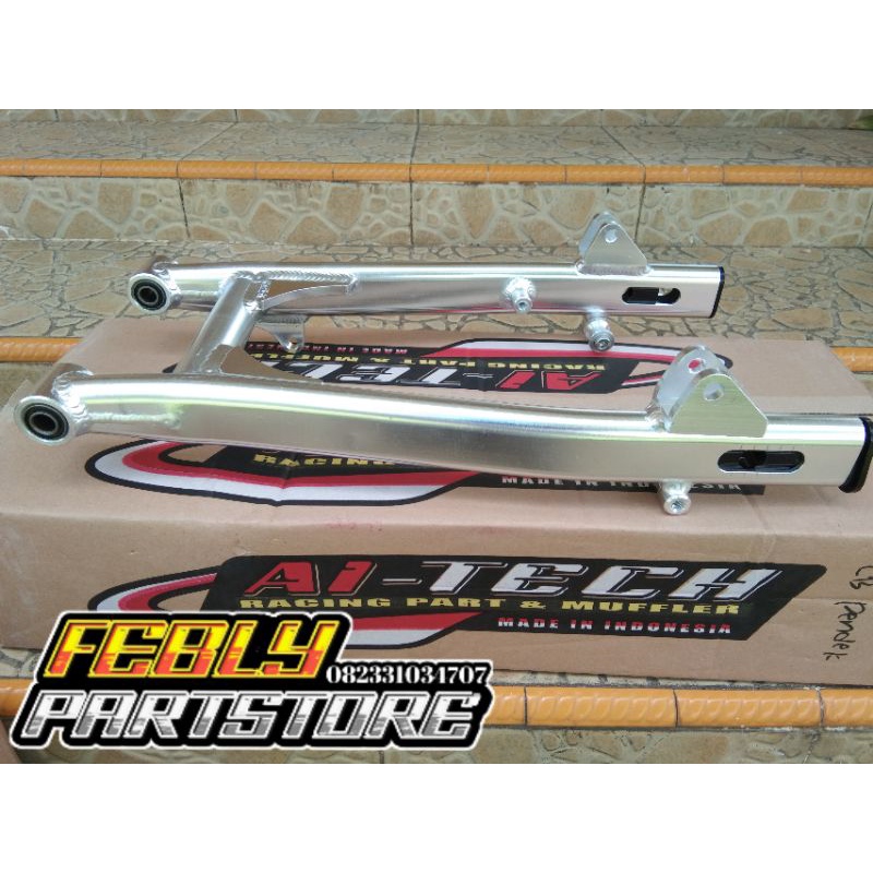 Jual SWING ARM AREM AI TECH CB BEGEL PANJANG GL100 GL 100 ARM ATECH GL ...