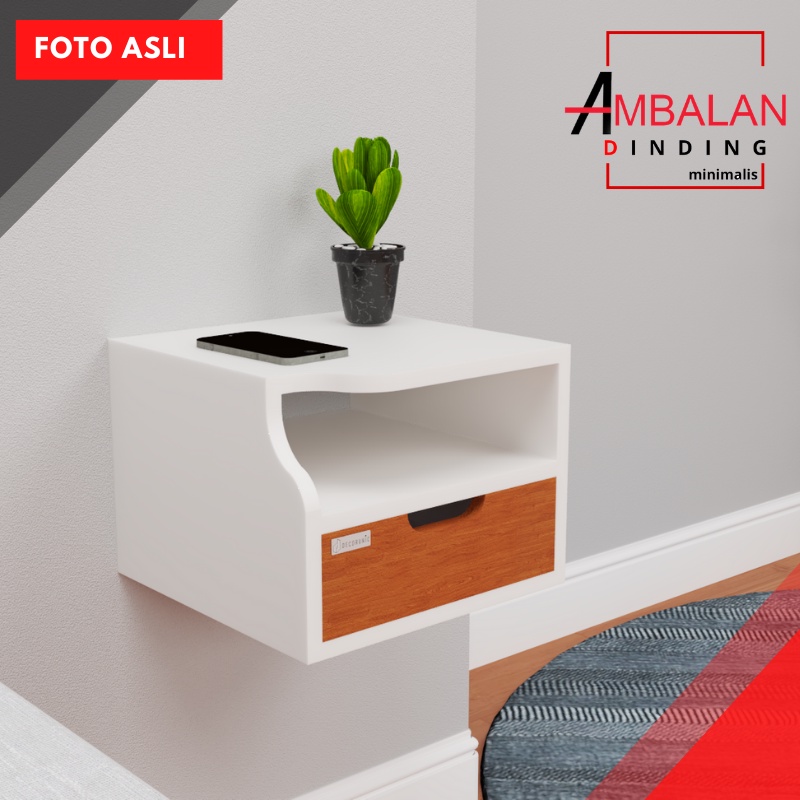 Jual Rak dinding ambalan/meja rias gantung minimalis murah/meja rias ...