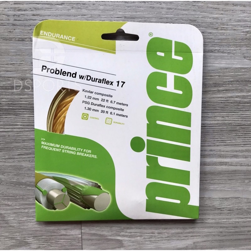Jual Prince Problend 17/ Duraflex ( Tennis String Senar Tenis ...