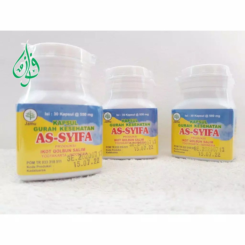 Jual KAPSUL GURAH AS-SYIFA OBAT BATUK | Shopee Indonesia