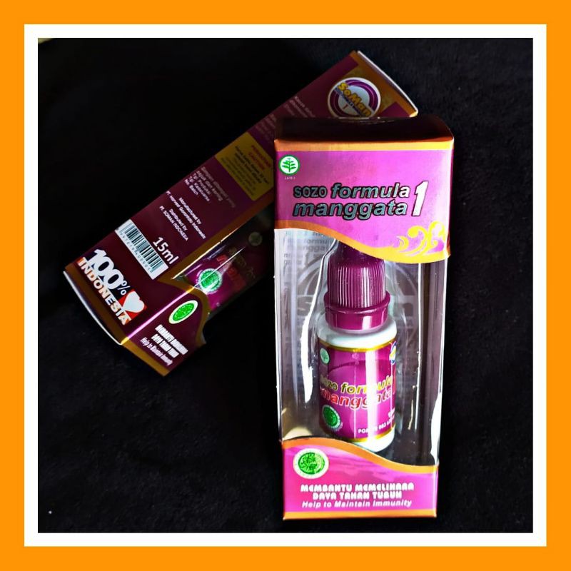 Jual Soman obat tetes 15ml untuk daya tahan tubuh diabetes sozo ...