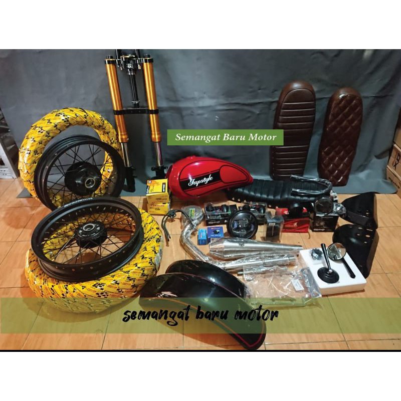 Jual PAKET JAPSTYLE MEGAPRO / TIGER FULLSET SEMOTOR | Shopee Indonesia